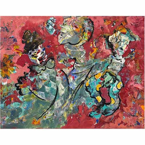 Ally Hall - The Clown, The Joker & The Genie - YOU&I Gallery